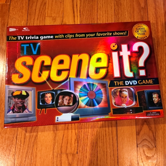 Screenlife | Games | Scene It The Tv Trivia Game For Ages 3 | Poshmark